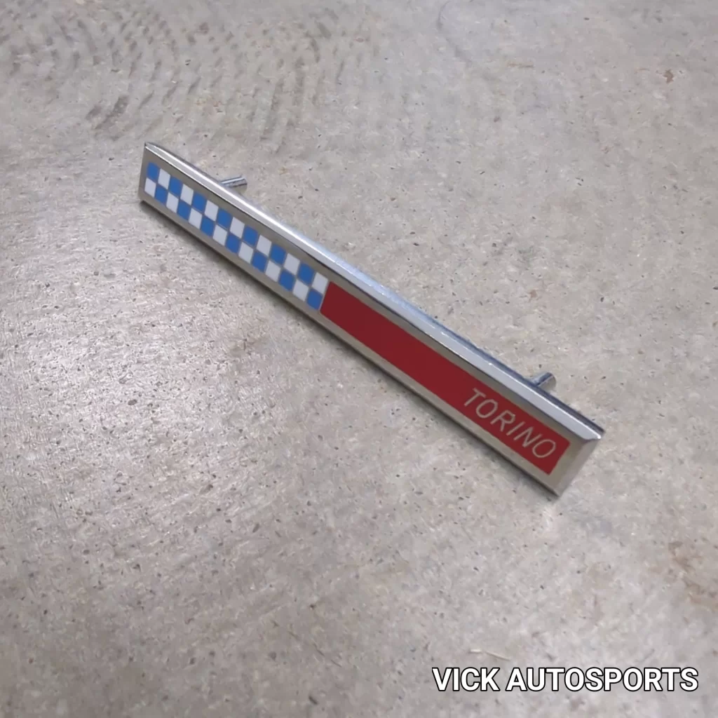 TORINO' side emblem (SKU 81-4366) | Vick Autosports